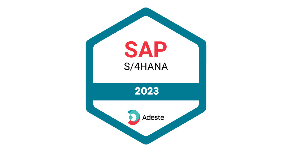 SAP S/4HANA - Adeste | Certify
